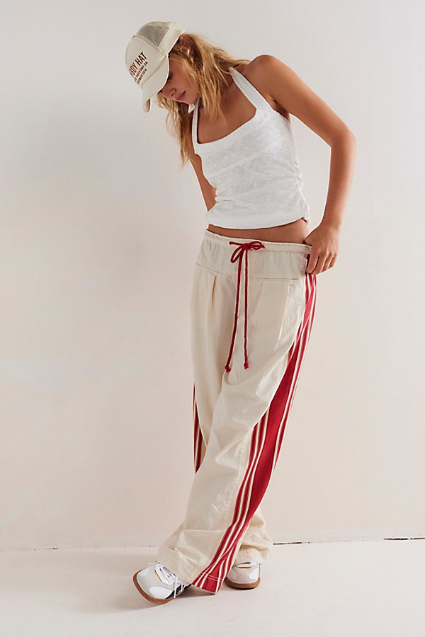FREE PEOPLE Hudson Canyon Side Striped Pants